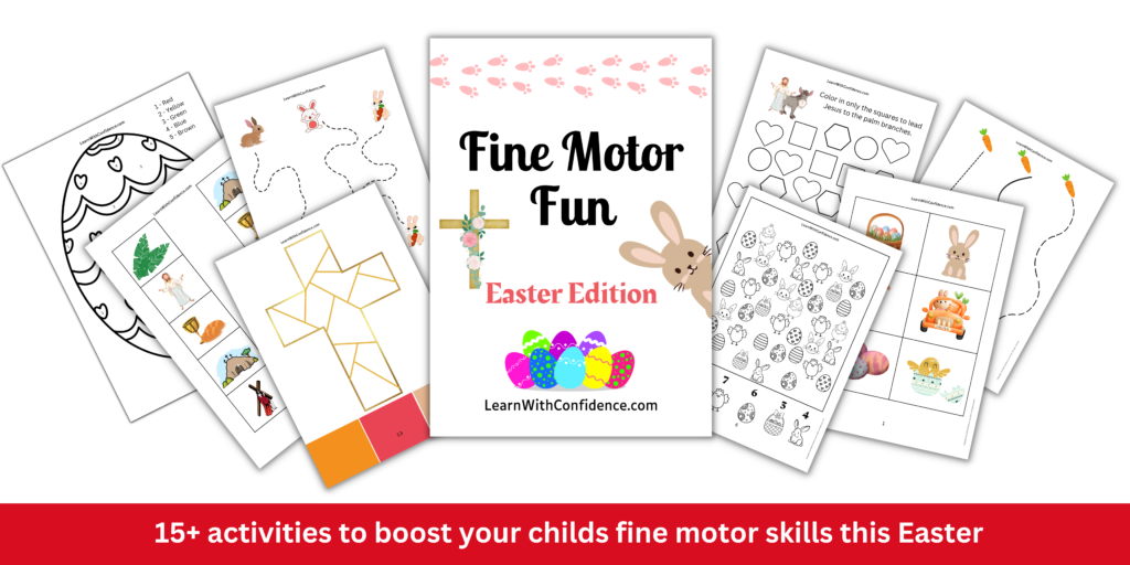 FREE Fine Motor Fun: Easter Edition