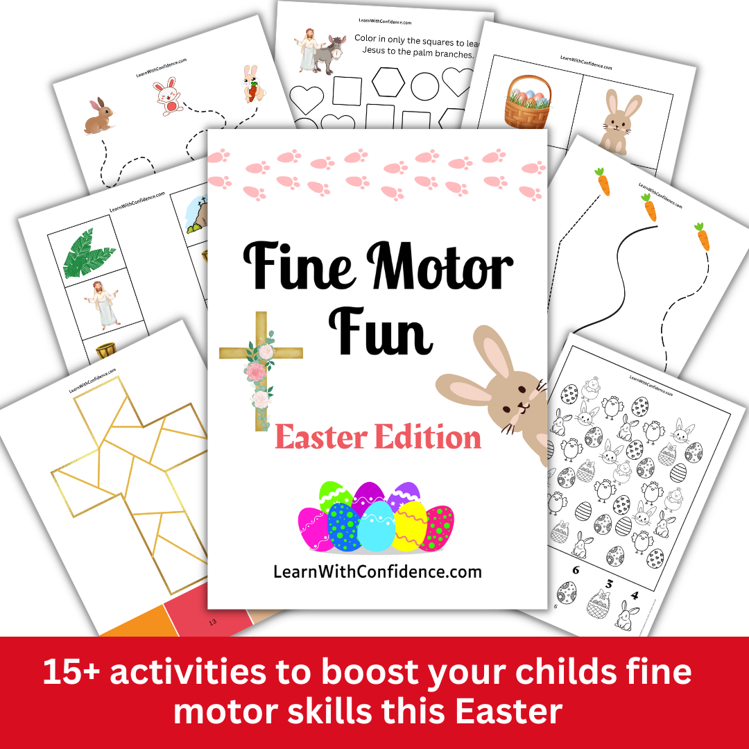 FREE Sample: Fine Motor Fun Easter Edition